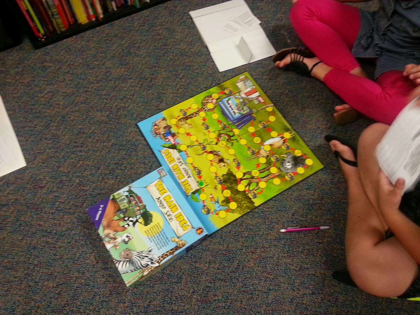 Teaching with Blonde Ambition: Main Idea Learning Stations