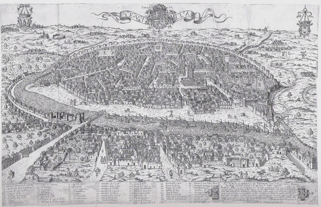 Vista del Aljarafe en el siglo XVI ~ Atalaya del Aljarafe