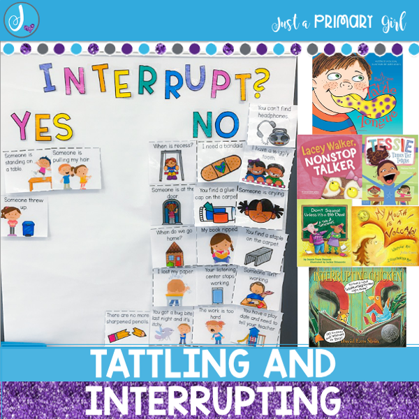 How to Stop Interrupting in the Classroom - Just A Primary Girl