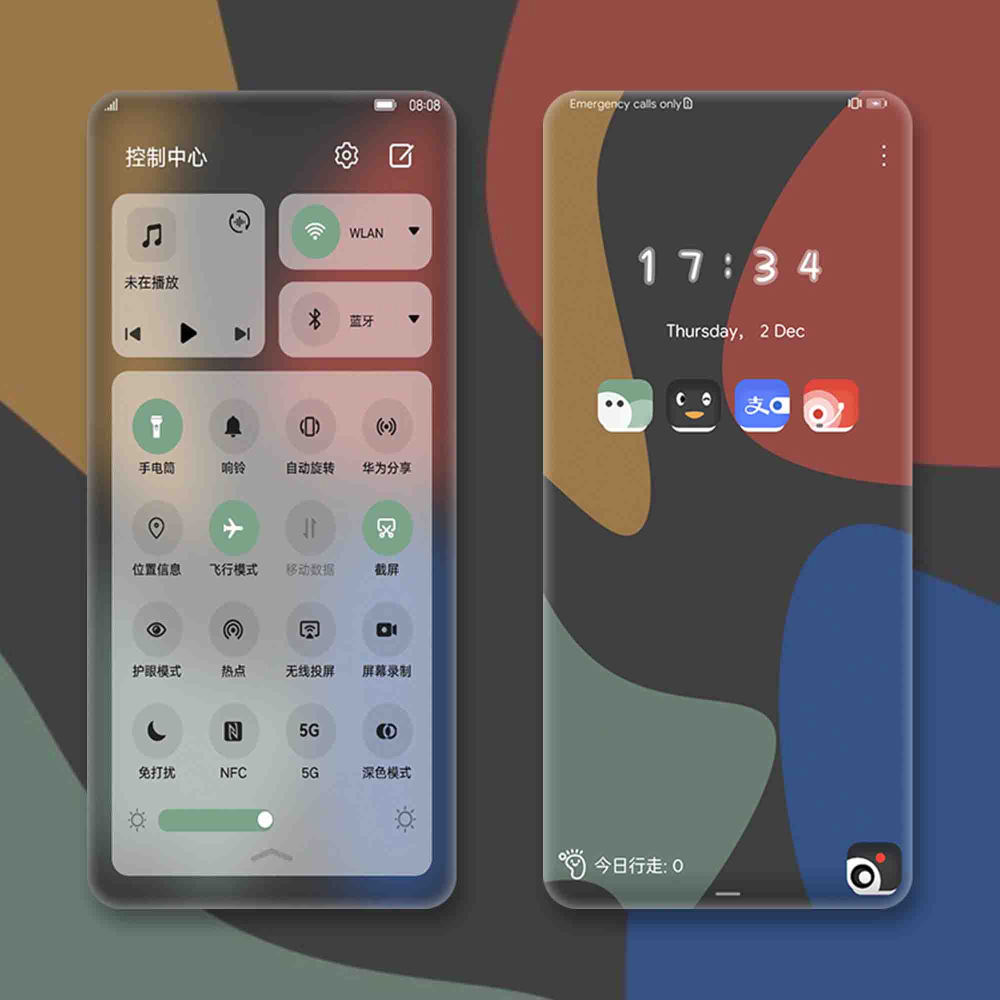 [EMUI THEME] Material_Dark EMUI Theme | Magic UI 4/3 | HarmonyOS 2.0 Users
