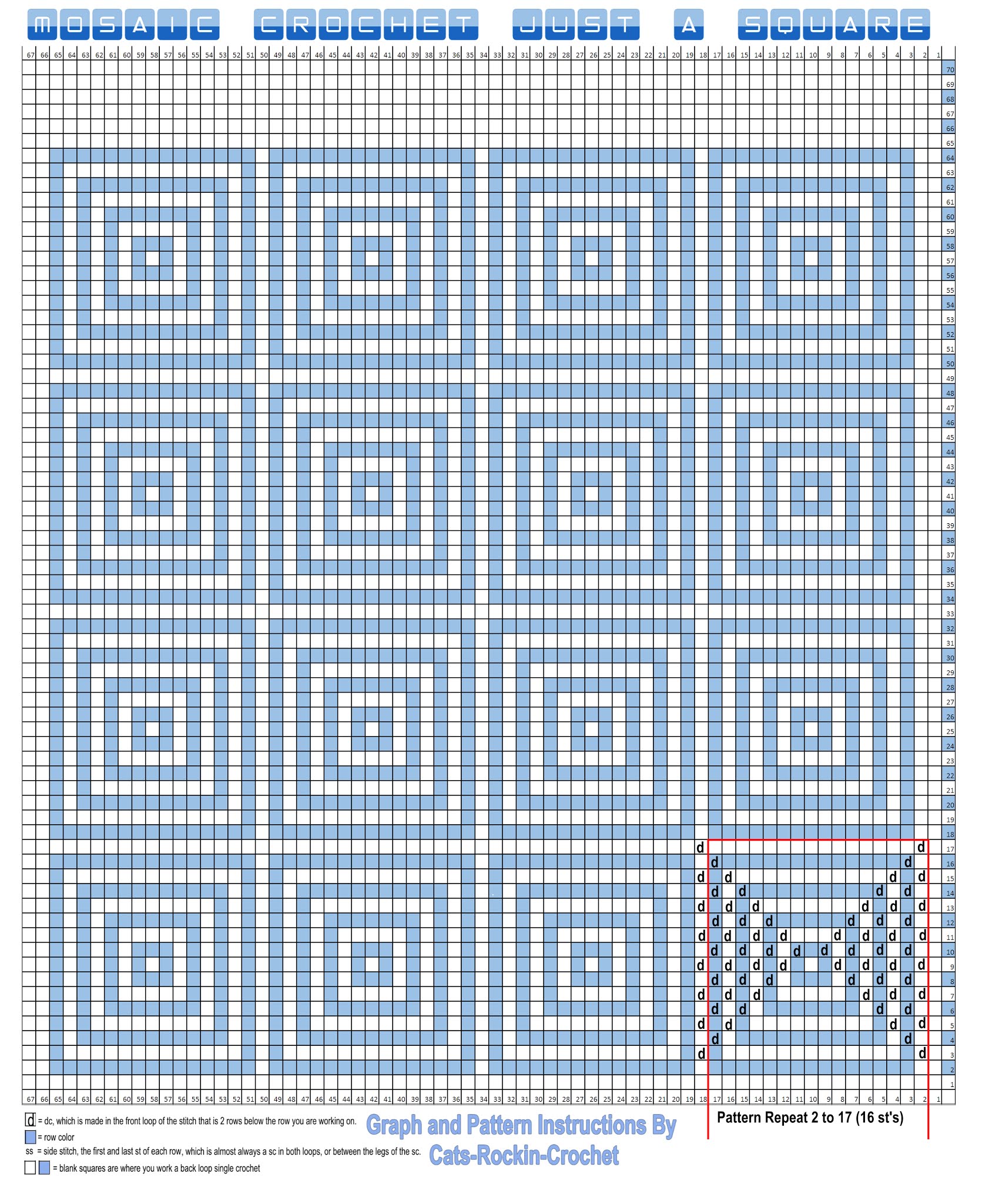 Free Crochet Patterns By Cats-Rockin-Crochet