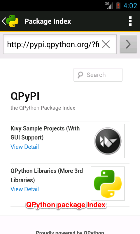 QPython - programar Python no Android ~ Apps do Android