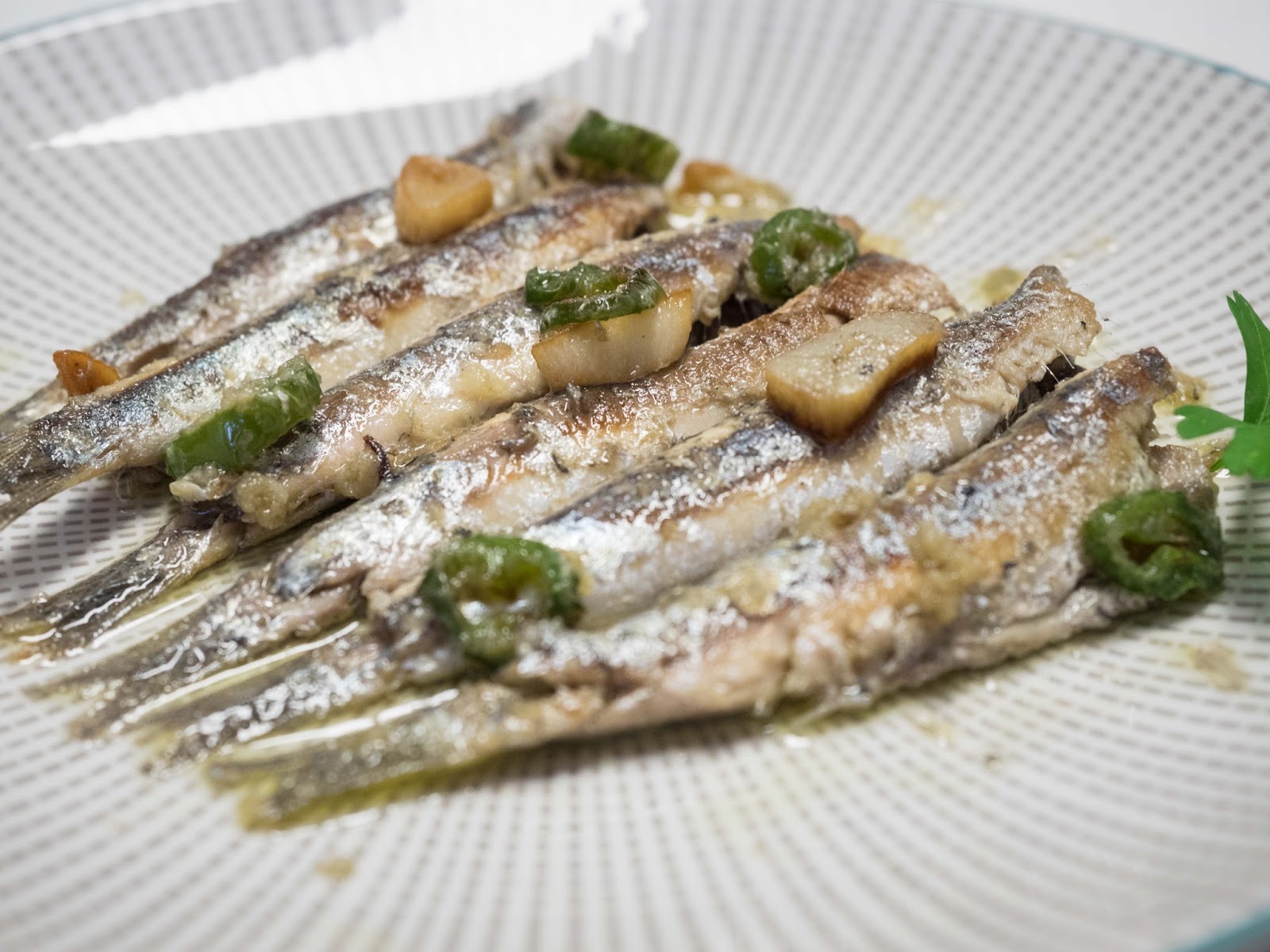 Anchoas a la cazuela