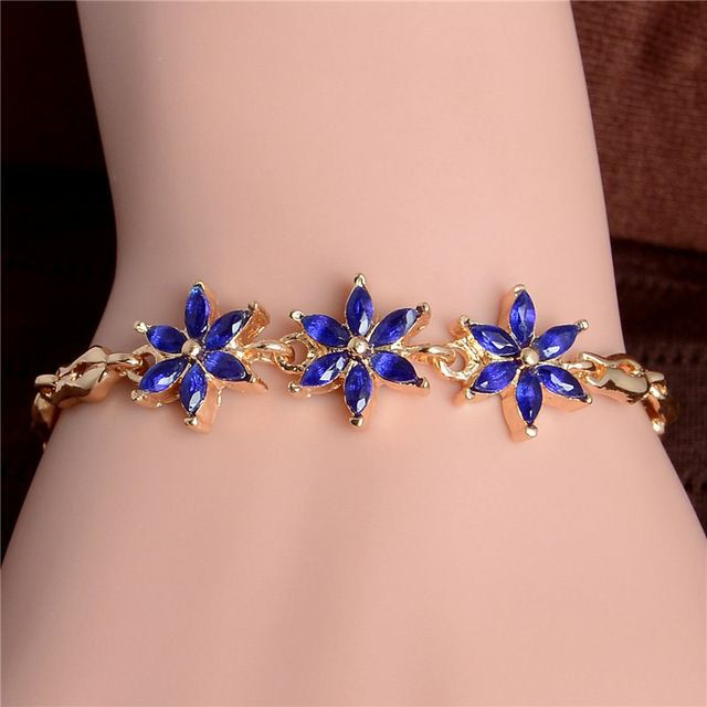 Fancy golden bracelet