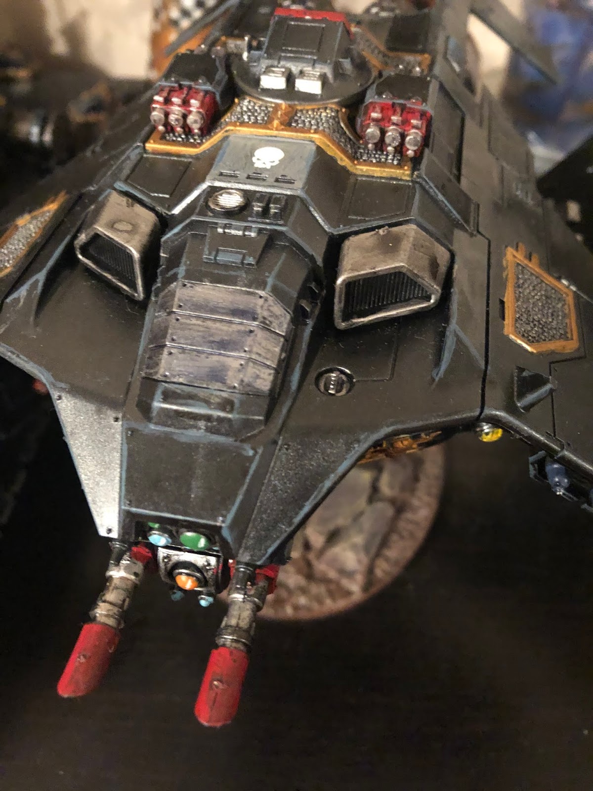 WeeMen: Deathwatch - Corvus Blackstars and Drop Pod - Completed