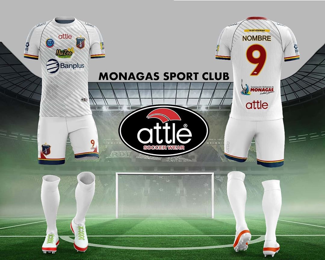 Attle divulga as novas camisas do Monagas - Show de Camisas