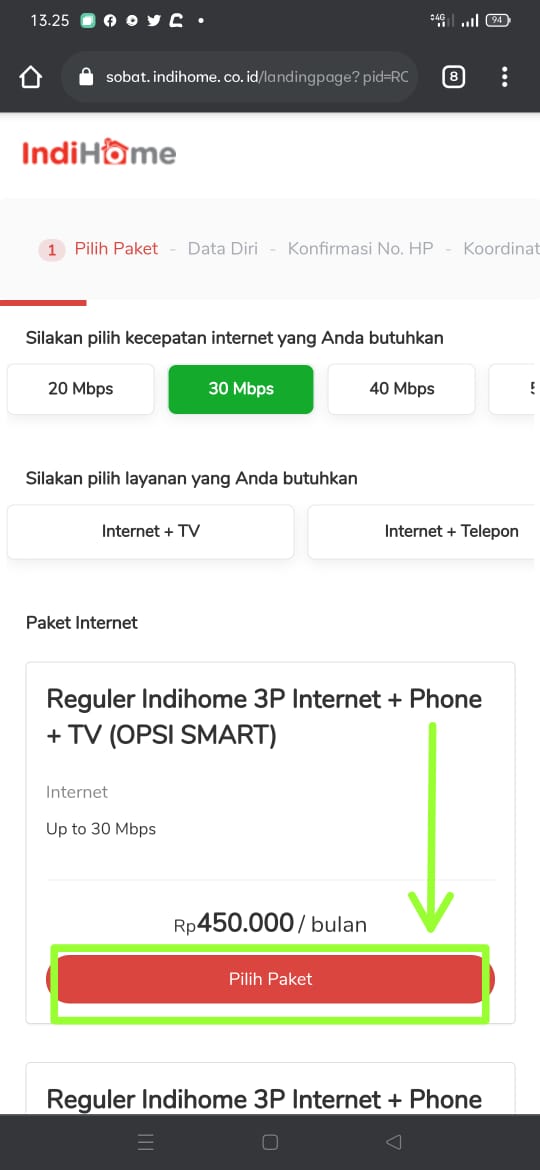 Daftar Harga Paket Indihome 2021 dan Cara Daftar - BERBAGI ILMU