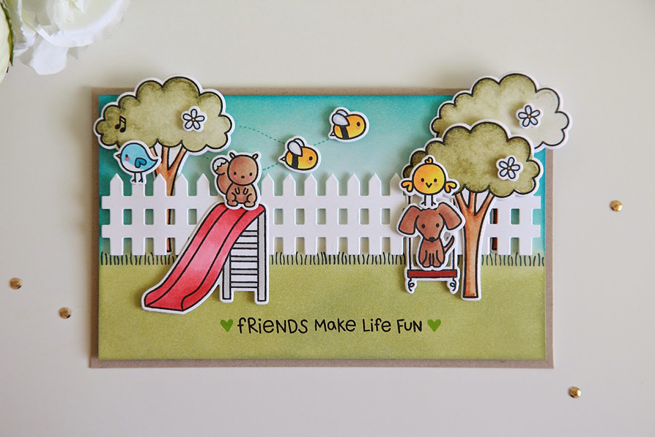 Unify Handmade: Lawn Fawn Inspiration Week--Let's Play
