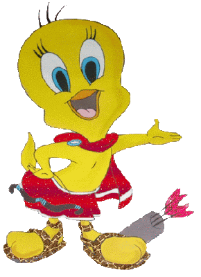 Gifs Piu Piu e Frajola com glitter,com Fundo Transparente, Tweety gifs ...