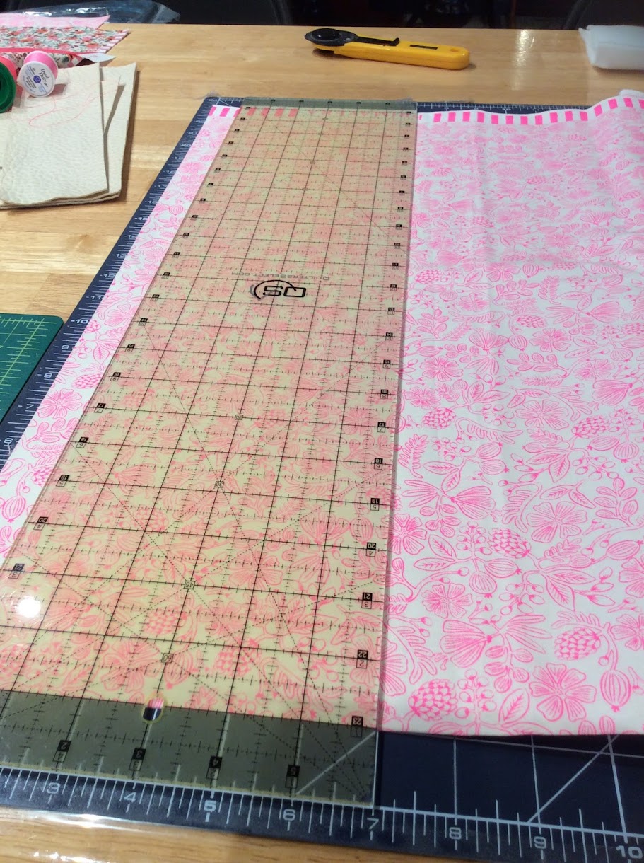 Method Monday, No. 6, Strip Cutting Basics for Handbags