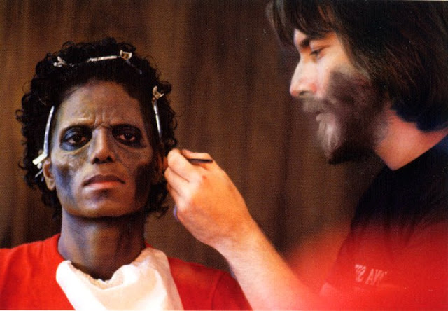 [FOTOS] Michael Jackson Thriller Makeup Time - MJFans BR - Michael ...