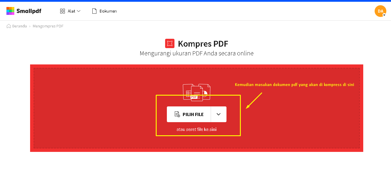 Cara Kompres File PDF Di Laptop Agar Ukuran Menjadi Kecil Secara Online ...