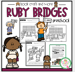 Ruby Bridges Book Craft and More ~ Preschool Printables
