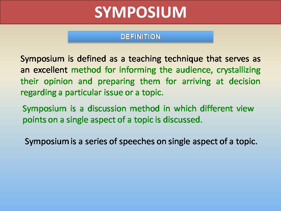 Next Step 4U: Symposium (Teacher Education)
