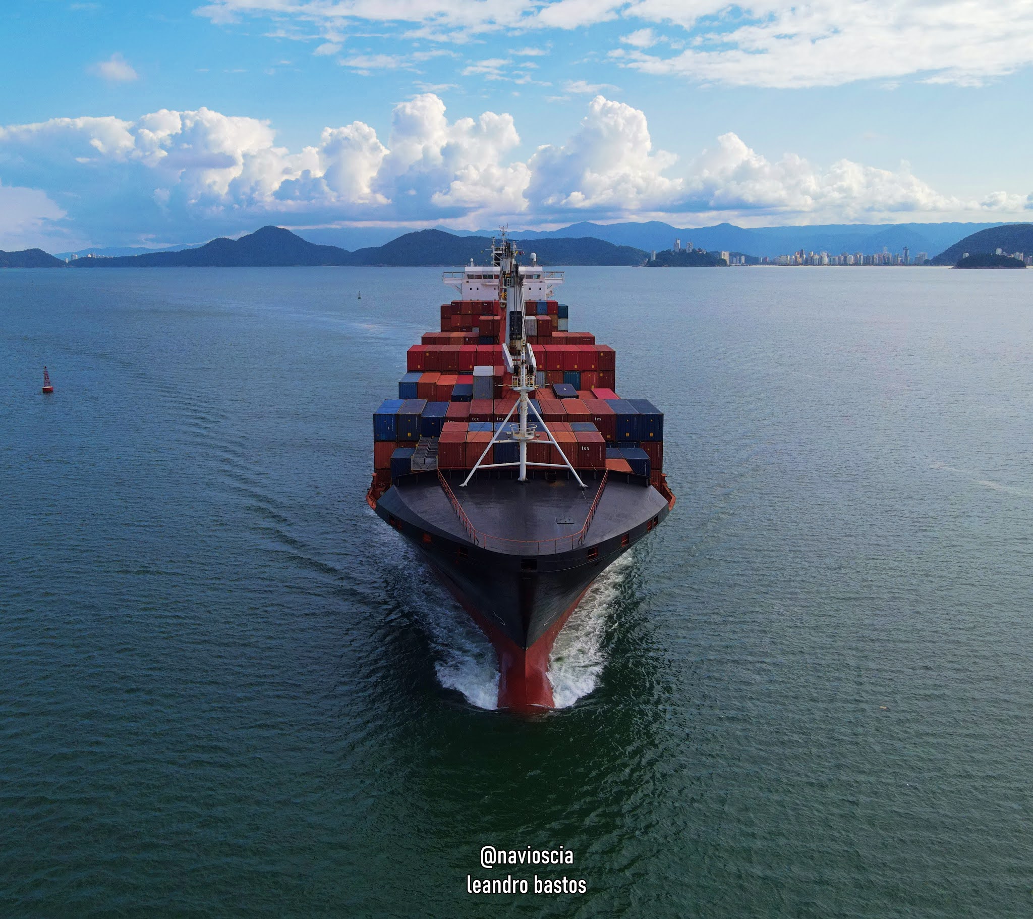 Navios de Santos & CIA: navio LOG-IN DISCOVERY