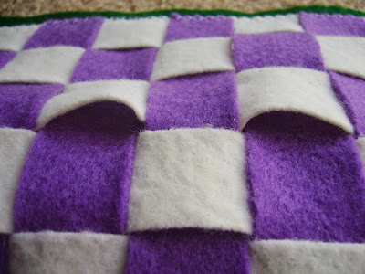 Simply Shoeboxes: DIY Travel Checkers Game with Drawstring Bag