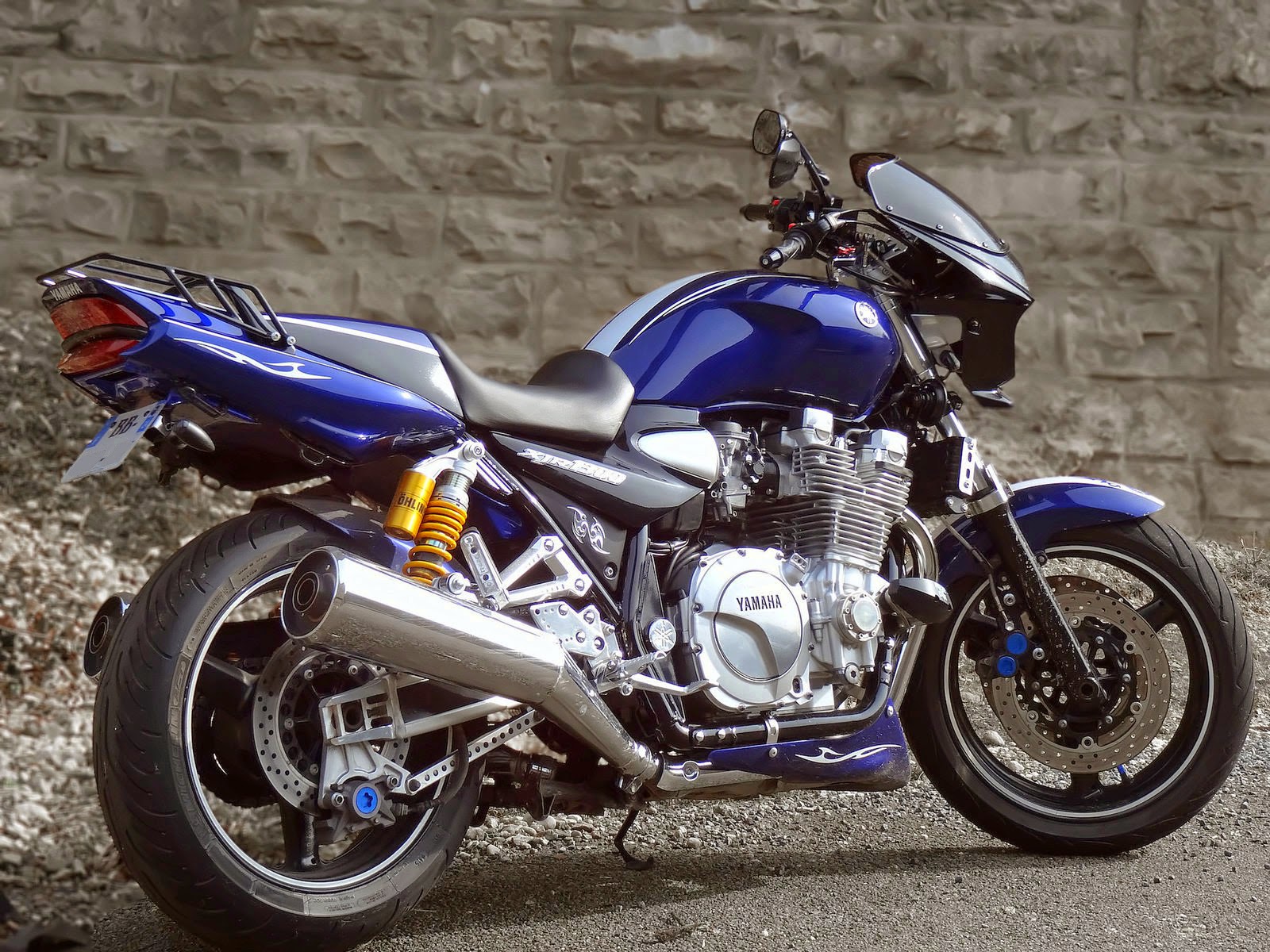 Yamaha XJR 1300 Galaxy blue