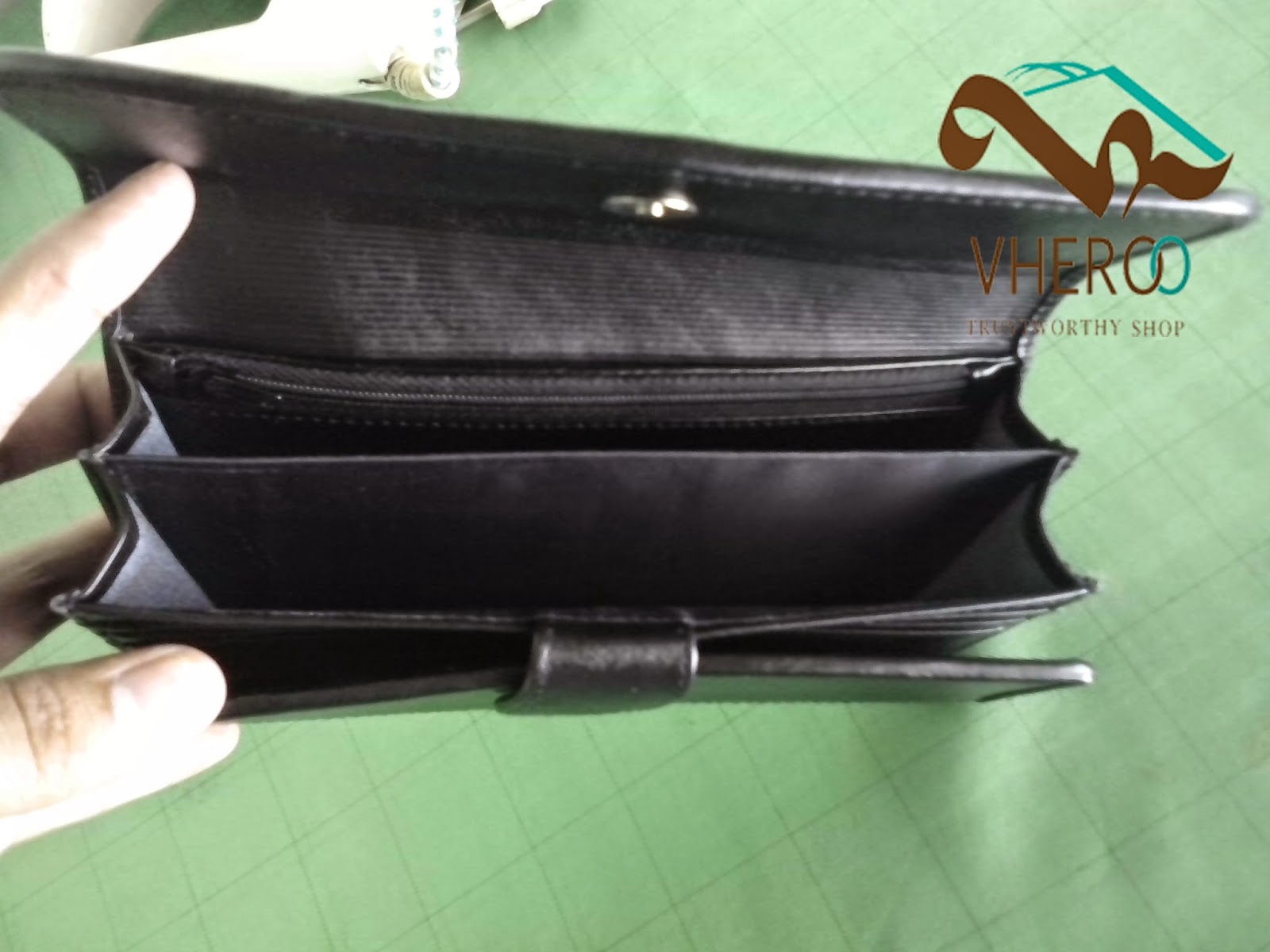 Dompet Kulit Pari Wanita Besar - Dalmation - Dompet Pari Murah Jogja