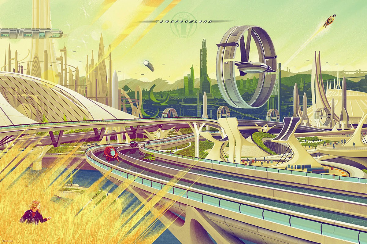 INSIDE THE ROCK POSTER FRAME BLOG: Kevin Tong Tomorrowland Movie Poster ... INSIDE THE ROCK POSTER FRAME BLOG: Kevin Tong Tomorrowland Movie Poster ...
