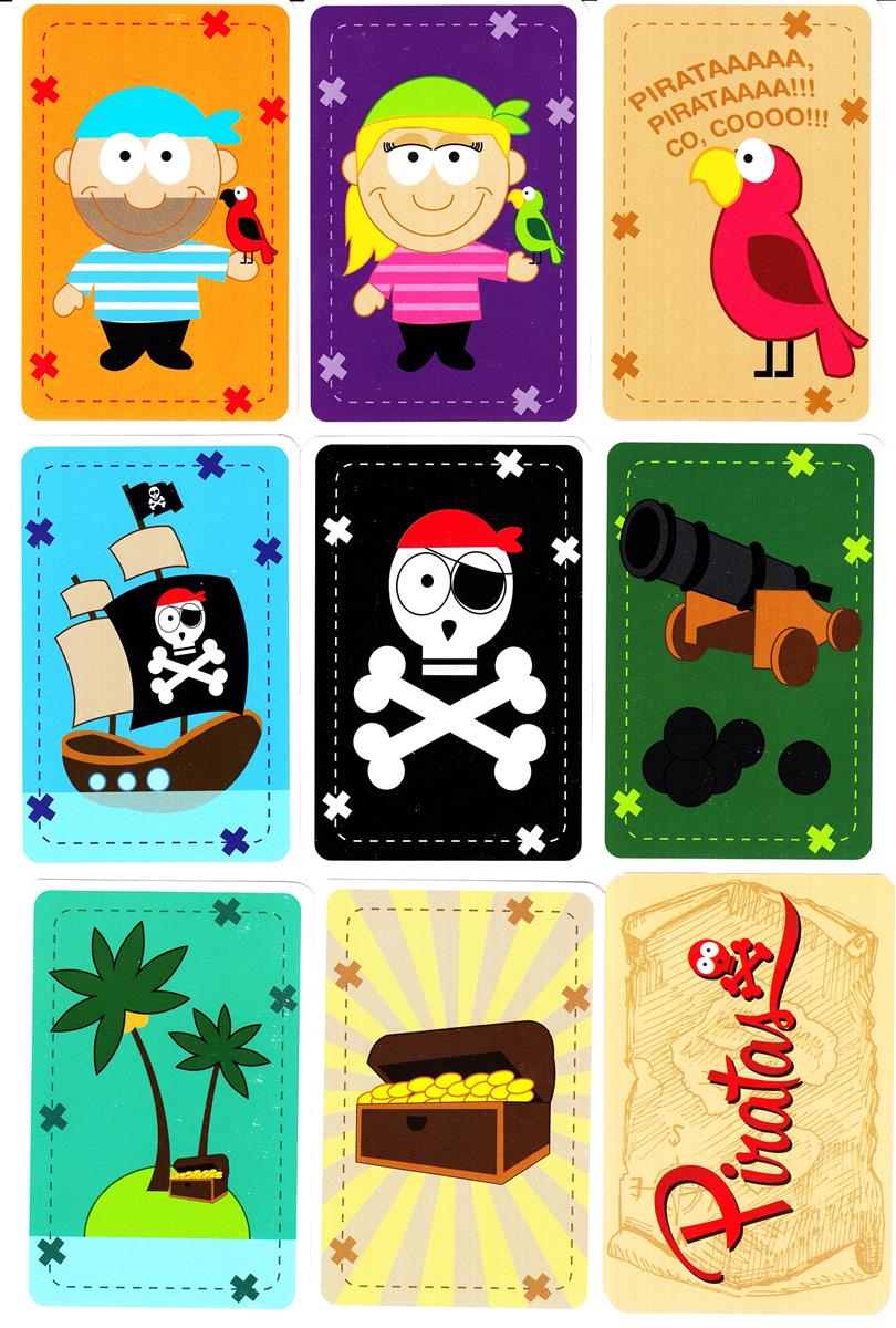 Barajas y Naipes: Piratas