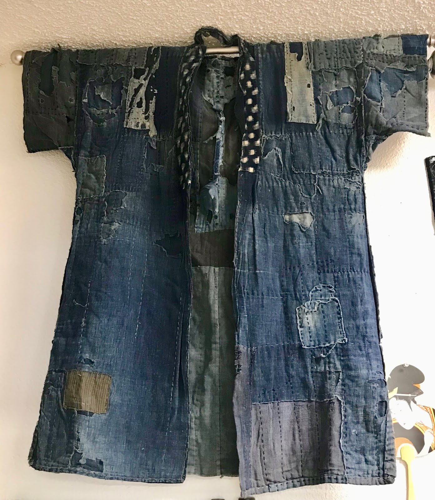 Sherrie loves color!: Japanese boro jackets in Shibori Dragon