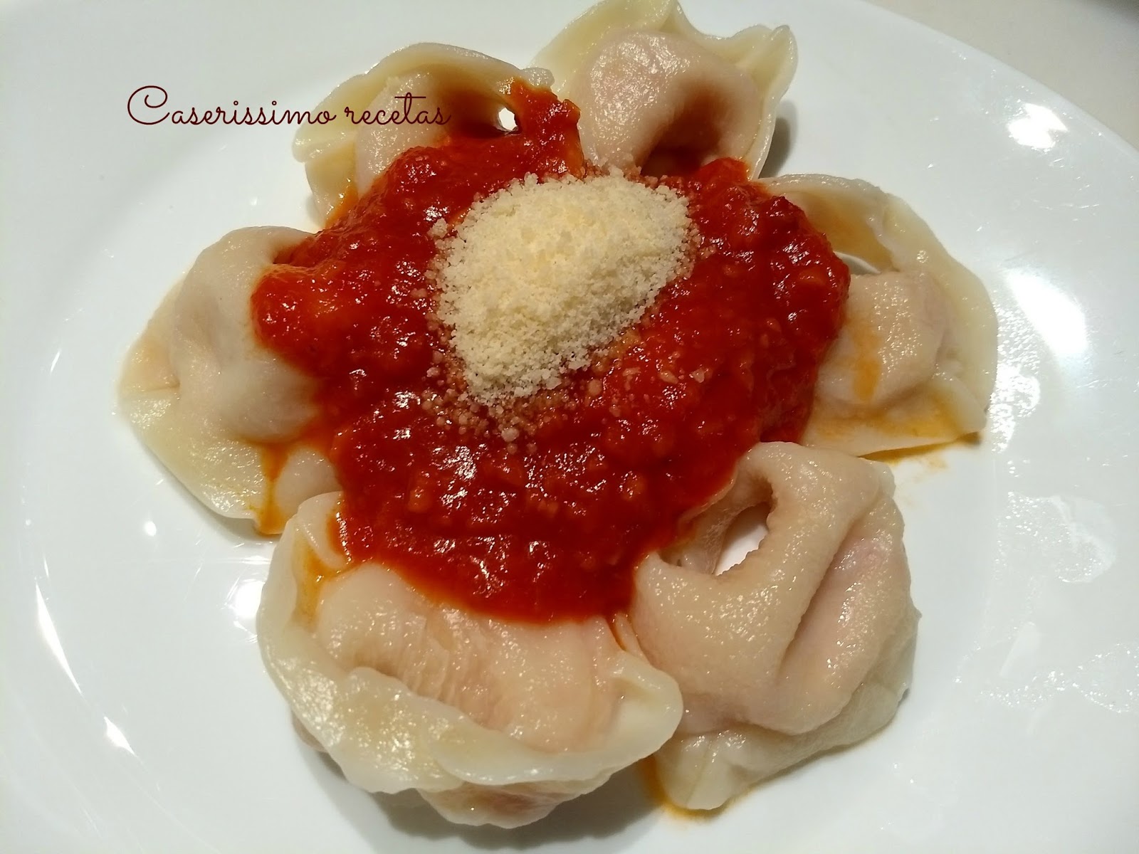 CAPPELLETTIS (CAPELLETTIS, CAPELETIS, CAPELETTIS) DE JAMÓN Y QUESO ...