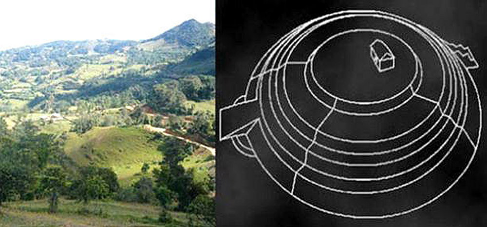 .: Discover circular pyramid of 5,500 years old in Peru. --- Descubren ...