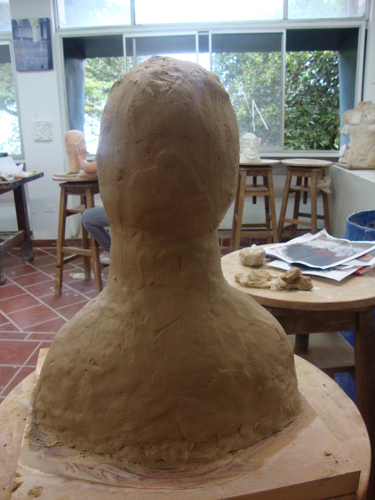 MODELADO: MODELADO DEL ROSTRO EN ARCILLA Y EN PLATILINA ESTILO ARTE POP