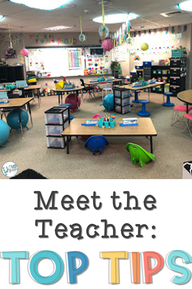 Top Tips for Meet the Teacher - I Love 1st Grade