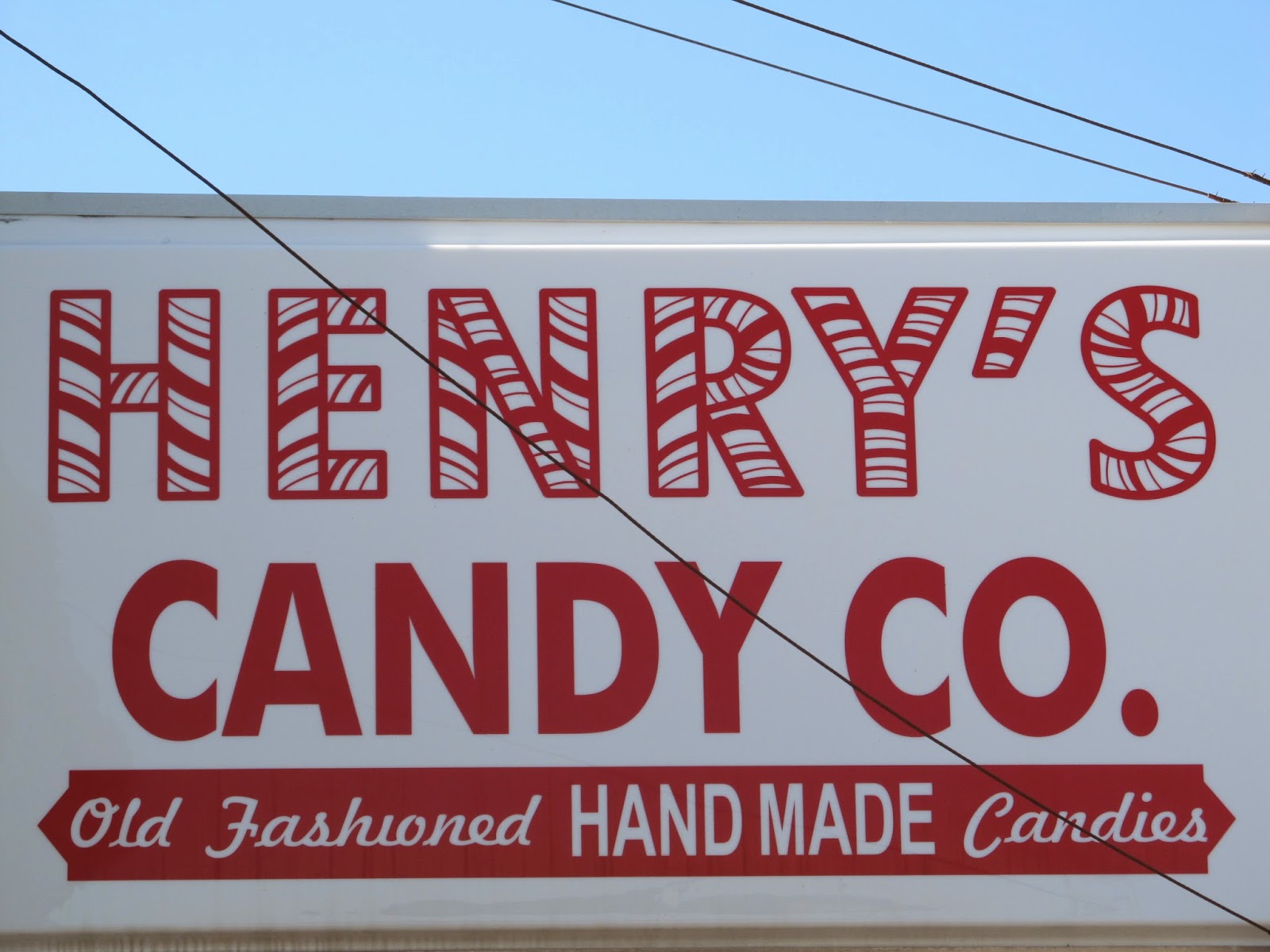 Henry's candies: Little piece of history