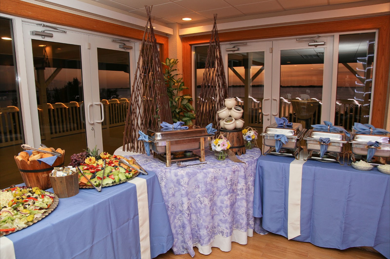 Catering By Robert . Event Concepts : Romantically Rustic