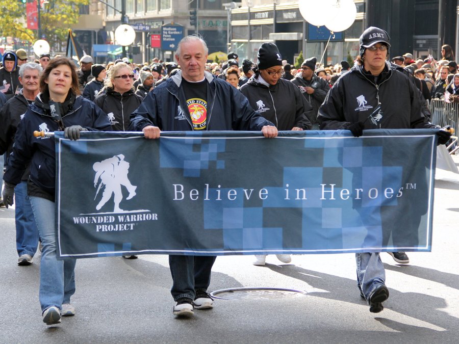 Ms. New York US 2011: Wounded Warrior Project Pre-Parade Set up at the ...