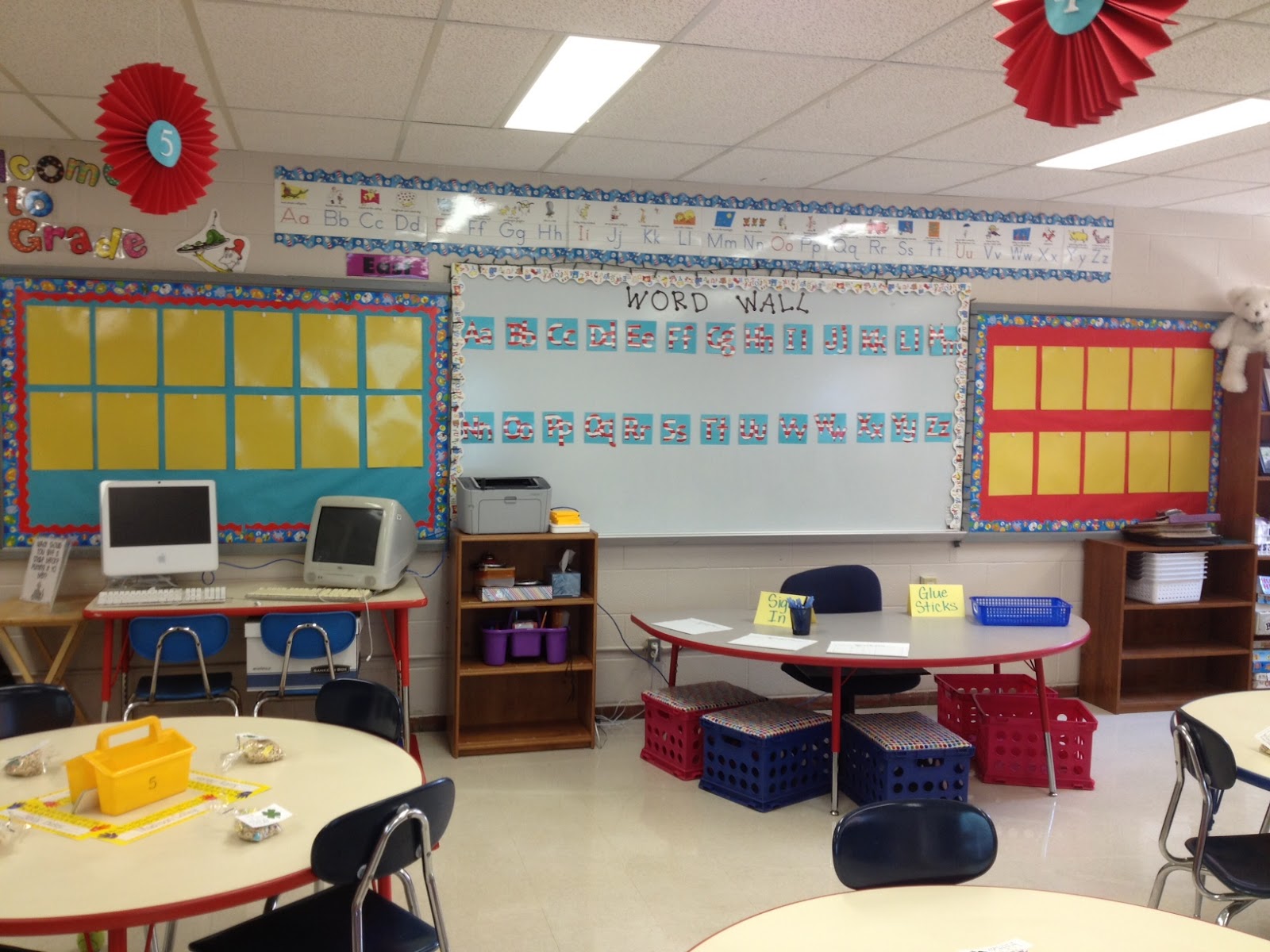 First Grader...At Last!: Classroom Pics - Oh The Places You'll Go!