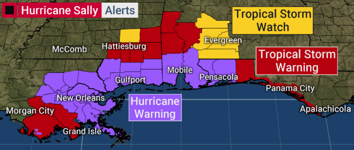 Media Confidential: The Rundown: Hurricane Sally Slowly Moves Toward ...