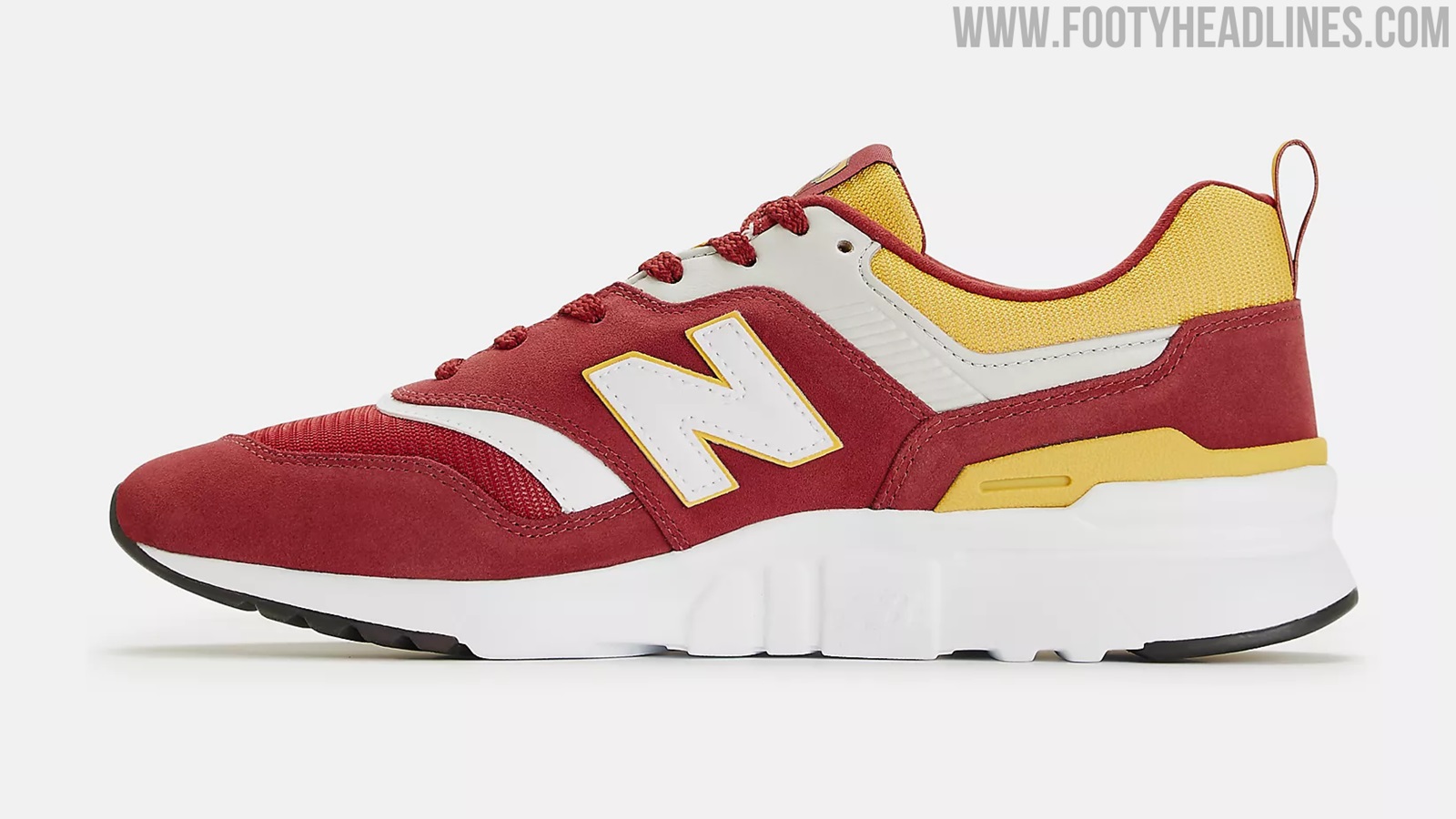 New Balance AS Roma 997H Sneaker Released - Footy Headlines