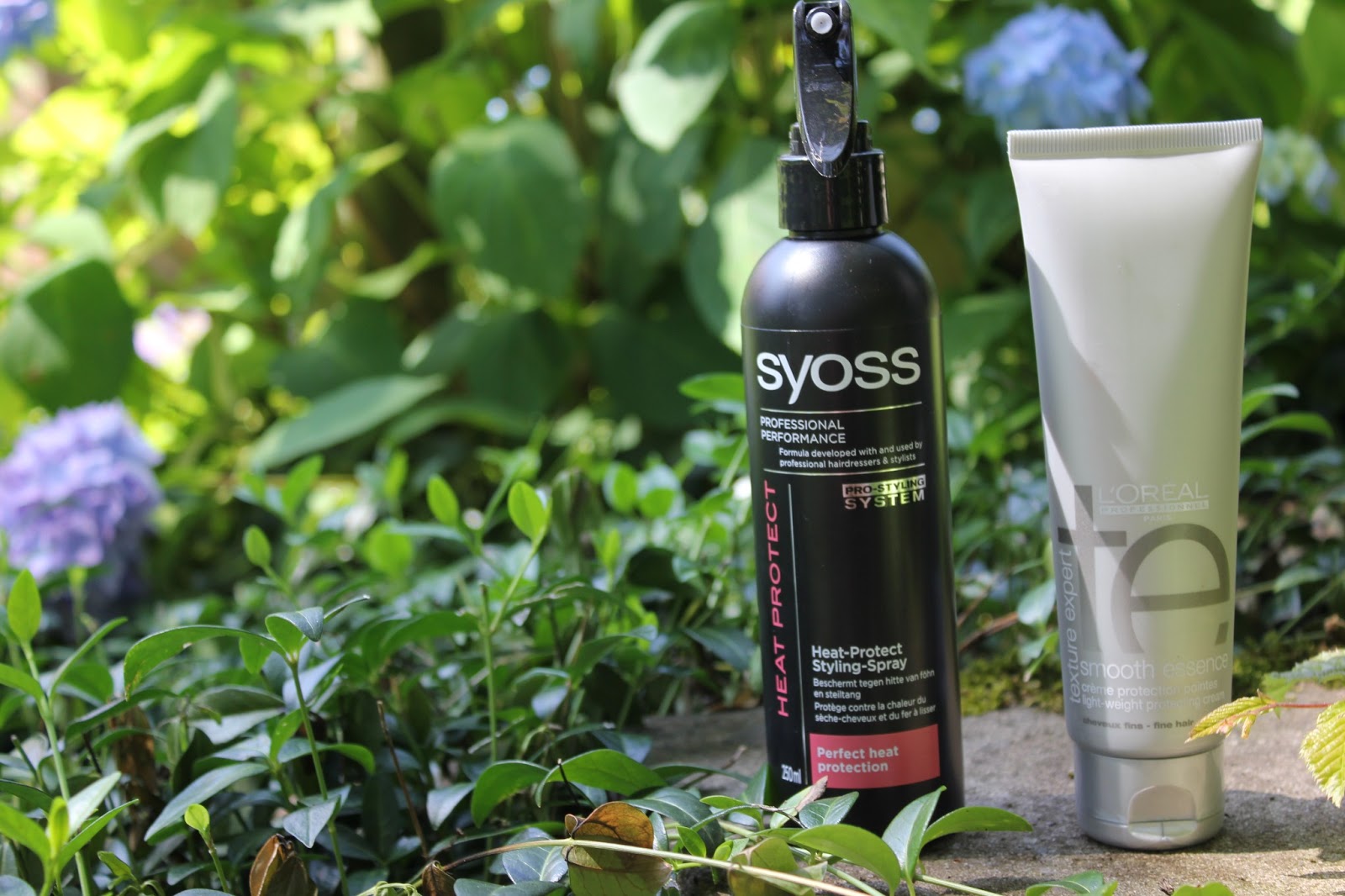 Like A Gloss: Syoss Heat Protect Styling Spray & L'Oreal smooth essence