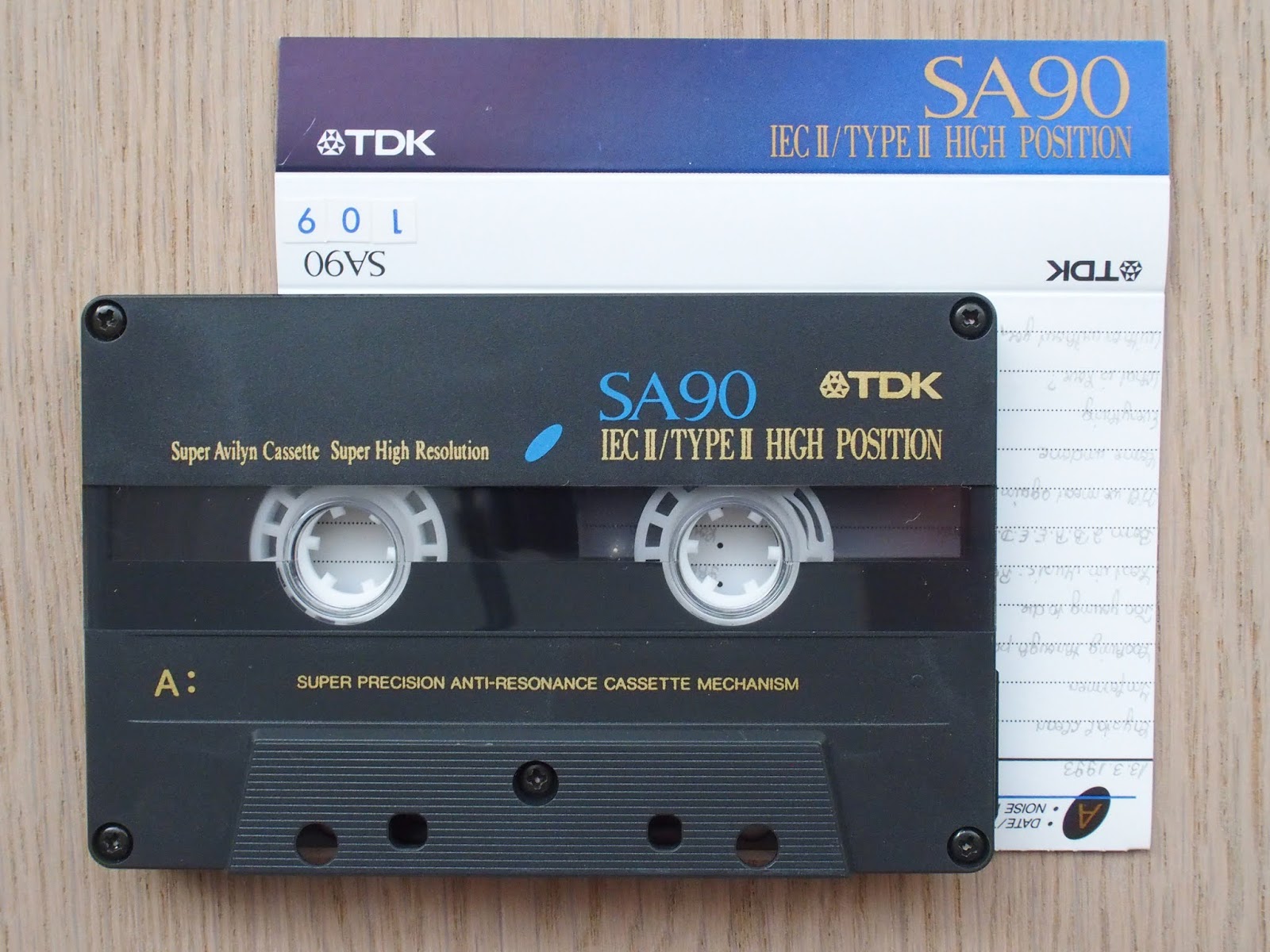 Audiochrome: Cassette tape measurements: TDK SA, SF, CDing II