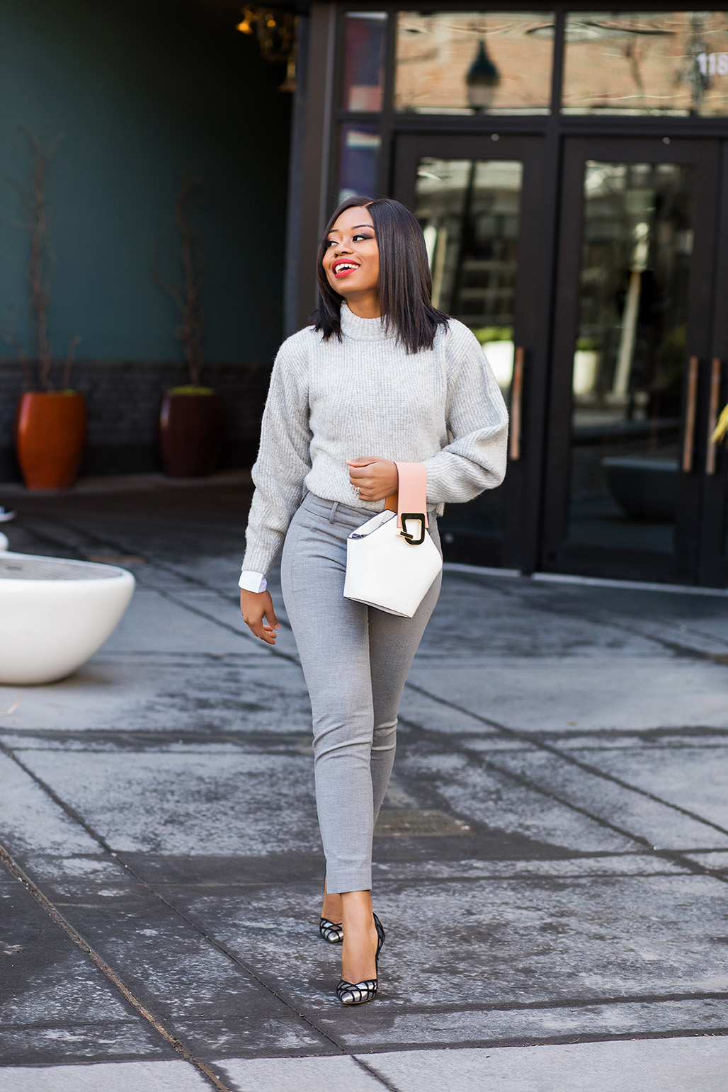 Shades Of Grey For Work - Jadore-Fashion
