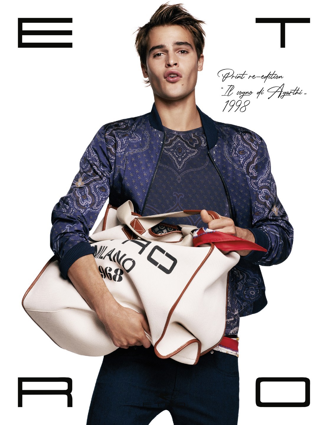 Etro: Ad Campaign Spring/Summer 2021: Alessio Pozzi, Anna Ewers ...