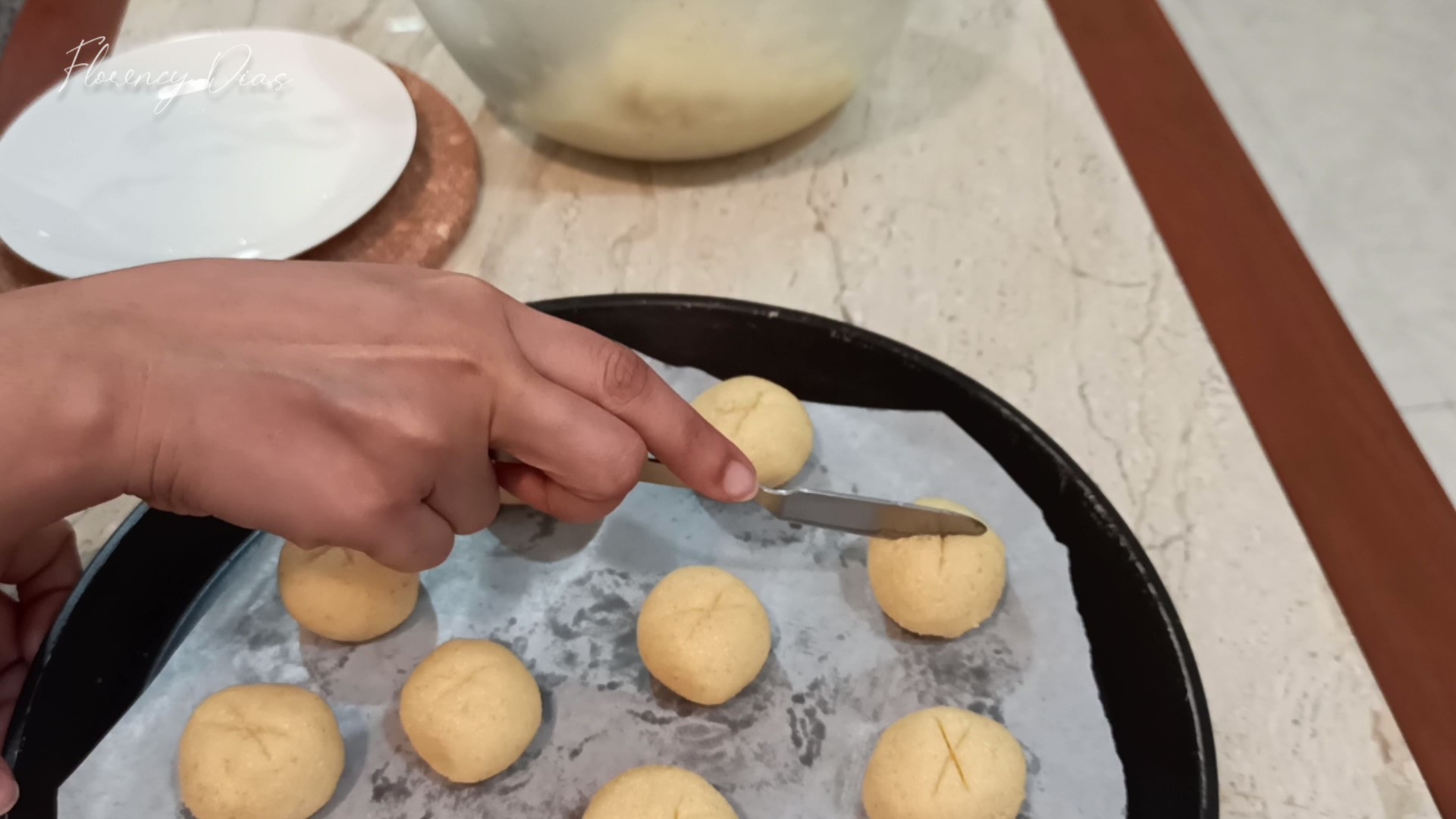 Goan Bolinhas | Coconut & Semolina Cookies