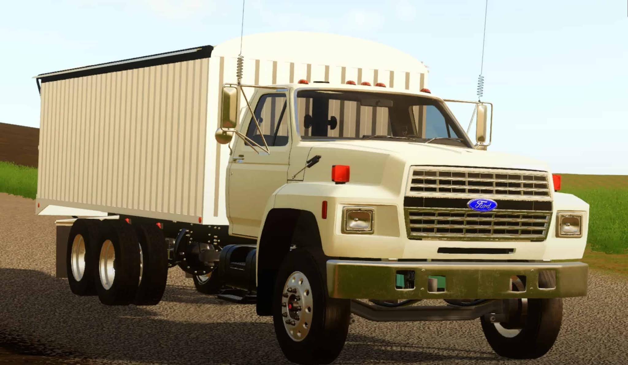 FS19 Ford F800 v1.0 - FS 19 & 22 USA Mods Collection