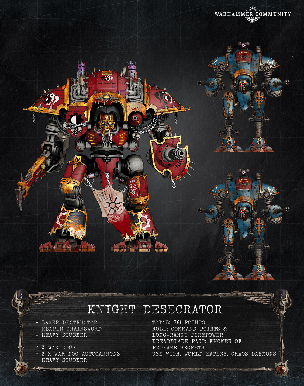 Chaos Knight Build Options - Faeit 212