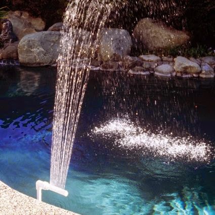 pool fountains: above ground pool fountains