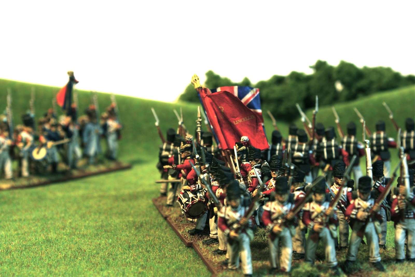 Ben's Workbench: 28mm Napoleonic British at Waterloo