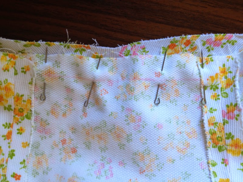 How to join seams on two lawyers of fabric. - Tip top sewing : Vintage ...