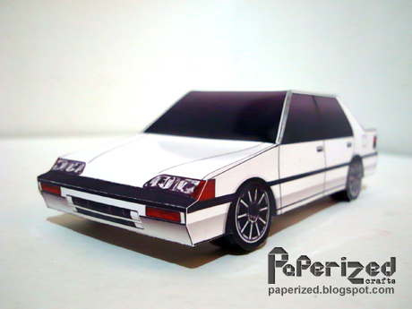 1987 Honda Civic EF Papercraft | Paperized Crafts