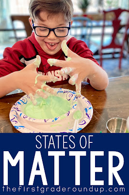 states of matter science experiments for kids - The First Grade Roundup