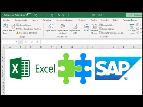 Automatize o SAP: Excel Ribbon e Macros