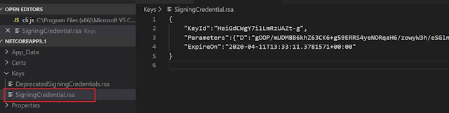 karatejb: [ASP.NET Core] Identity Server 4 – Signing credential