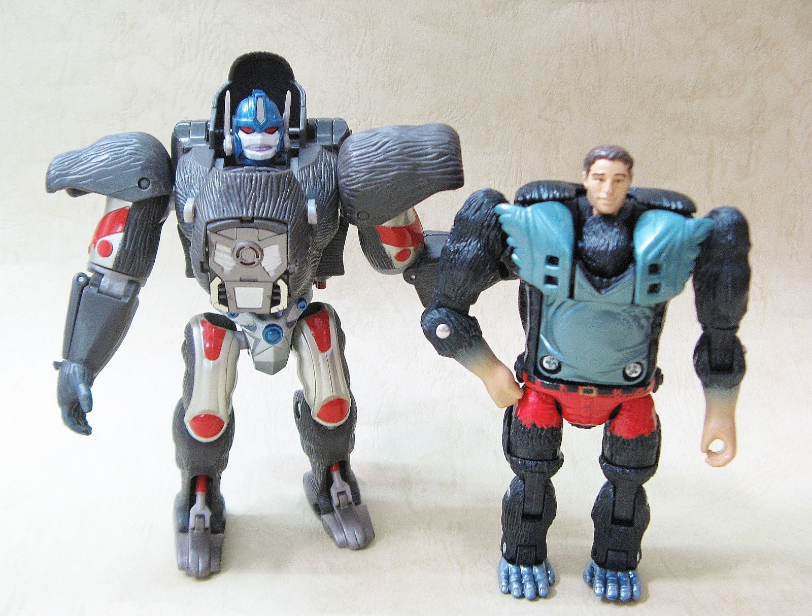 ANIMORPHS Transformers : MACRO/GORILLA變獸戰士 : 馬高/大猩猩